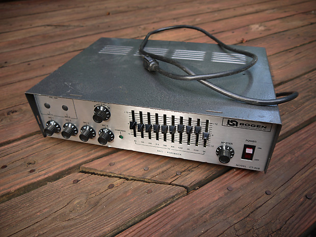 Bogen CT60B, 1960-70 Vintage USA preamp, for parts / repair | Reverb