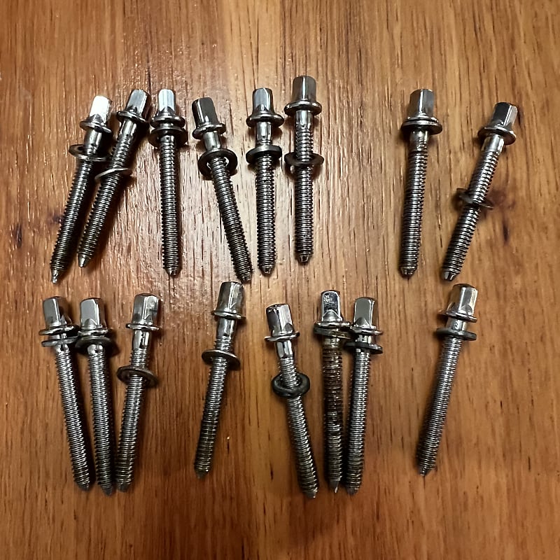 Ludwig Lot of 16 Tension Rods/Washers for Standard Rocker S/L | Reverb