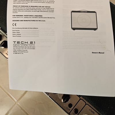 Tech 21 Trademark 60 USA 1x12" 2000s | Reverb