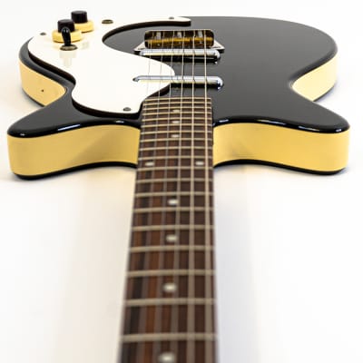 Danelectro DC-59 Black w/ Jeff Senn DRB2 Upgraded Bridge, | Reverb UK