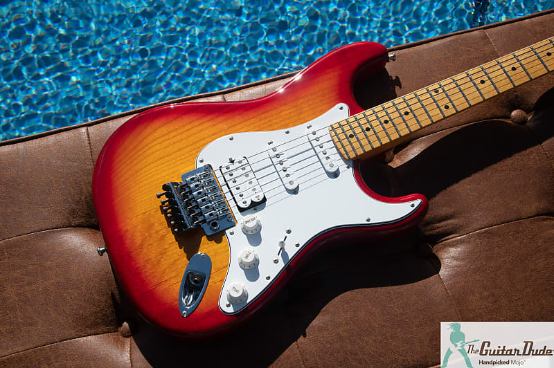 Fender FSR STR-FR Super Shred Strat w Floyd Rose - Pro Set | Reverb