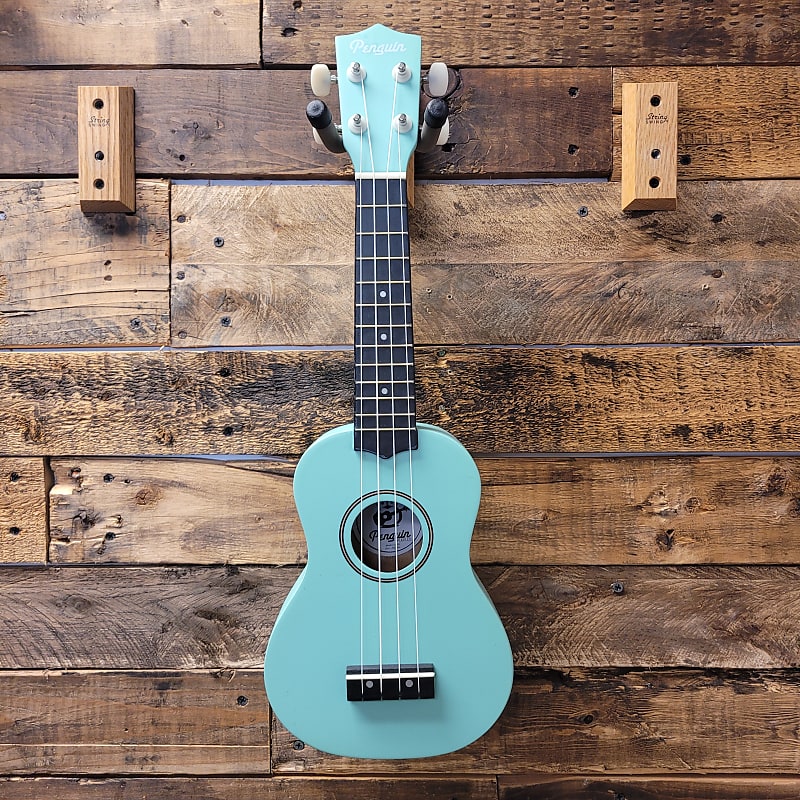 Light Blue Penguin Series Soprano Ukulele | Reverb