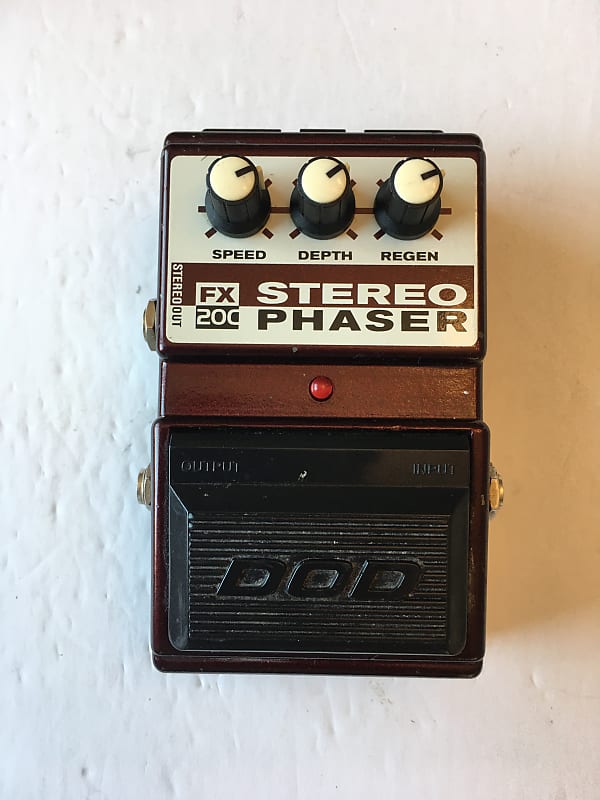 DOD Digitech FX20C Stereo Phasor Analog Phase Shifter Rare | Reverb