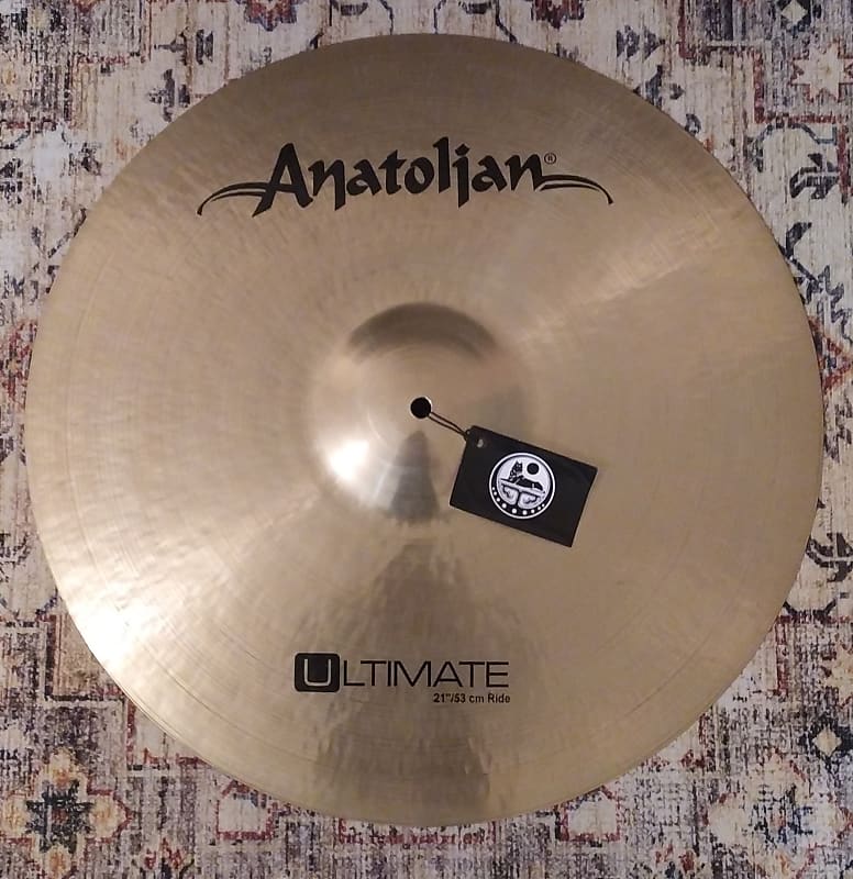 Anatolian Cymbals 21" Ultimate Ride - 3198g | Reverb