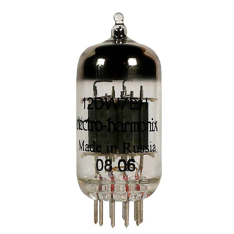 Electro Harmonix 12DW7 (also Ecc832, 7247) Preamp Vacuum Tube | Reverb