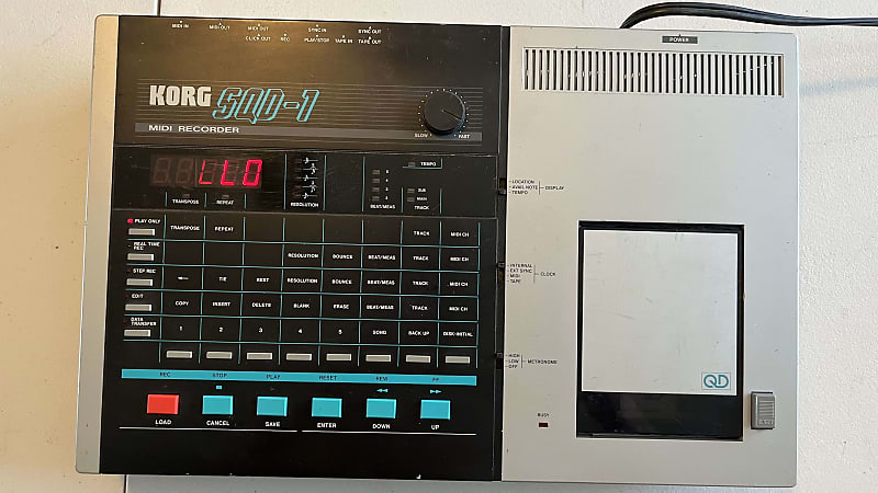 KORG SQD-1 MIDI Recorder Sequencer Vintage Hardware | Reverb