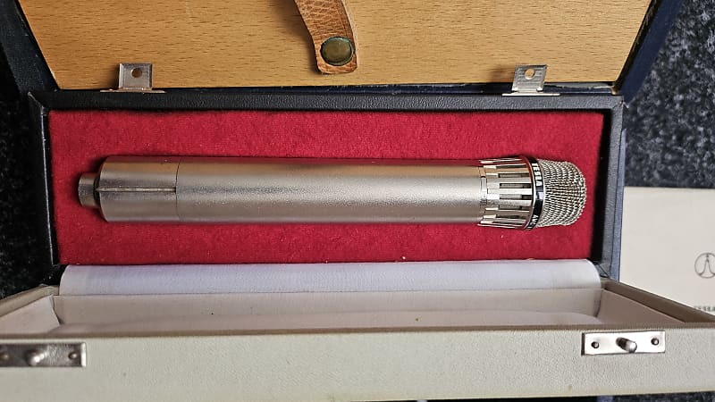 Vintage FET Tesla Amc 420 microphone with 2 | Reverb Deutschland