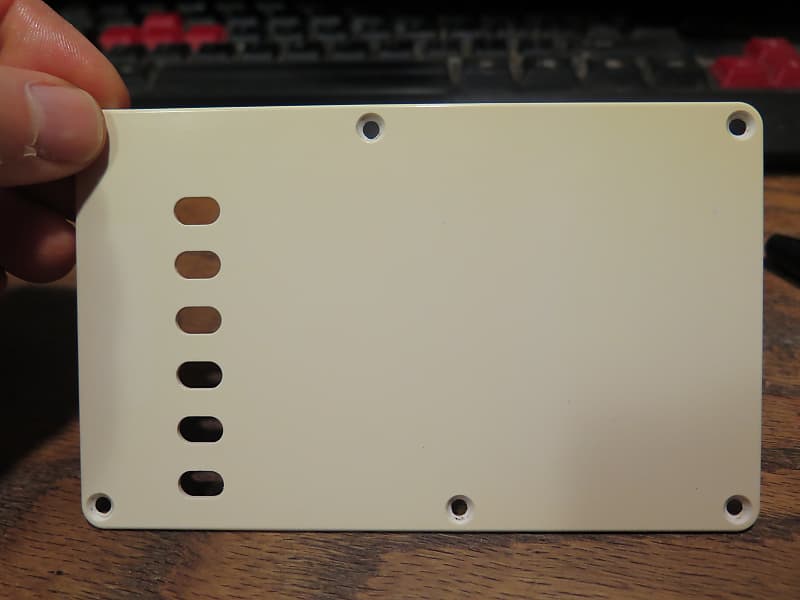 REAL 1960's vintage Fender back plate for stratocaster strat | Reverb