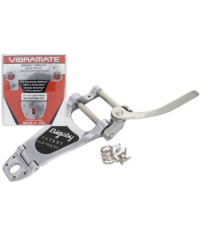 Bigsby B7 Vibrato Tailpiece with Tension Bar in Original | Reverb