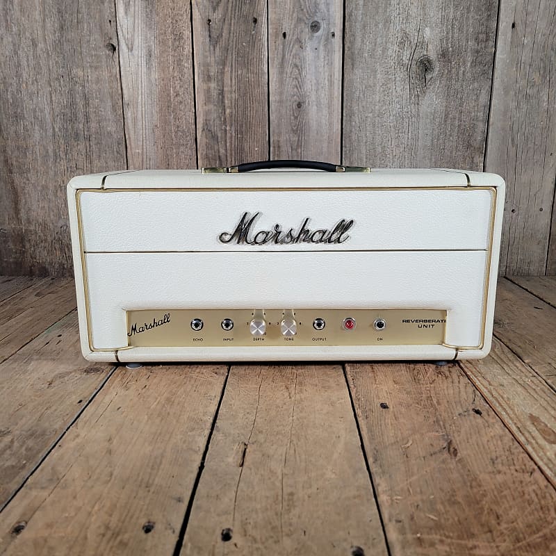 Marshall Model 2020 Reverberation Unit 1970 White | Reverb