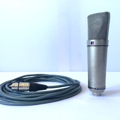 1984 Vintage Neumann U89 Microphone w/ Rare Belden cable | Reverb