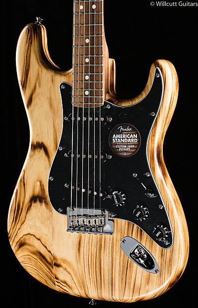 Fender American Design Stratocaster® Burnt Natural Stain, | Reverb