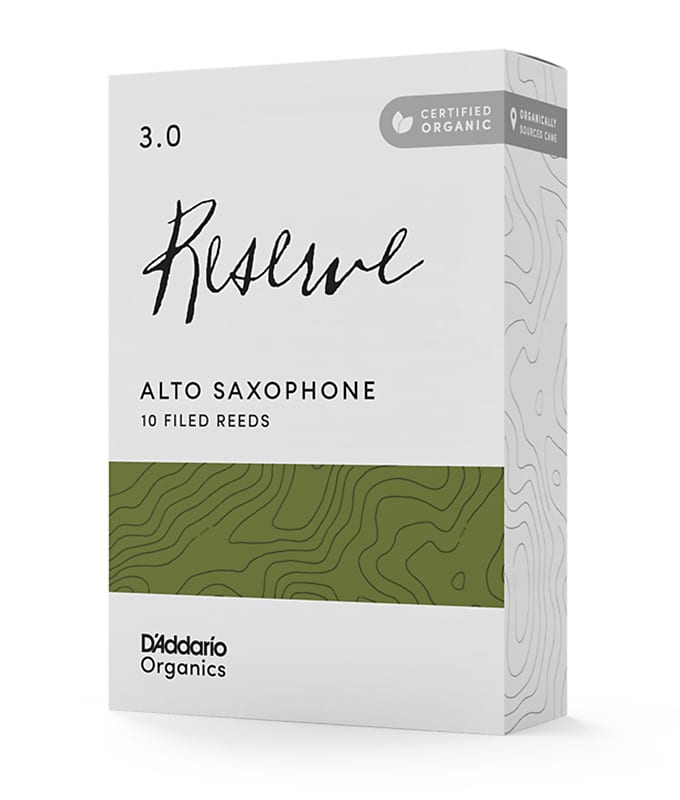 D'Addario Reserve 3.0 Alto Saxophone Reeds - Box of 10 | Reverb
