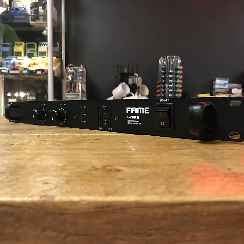 Fame A-200 II Studio Reference Amplifier | Reverb