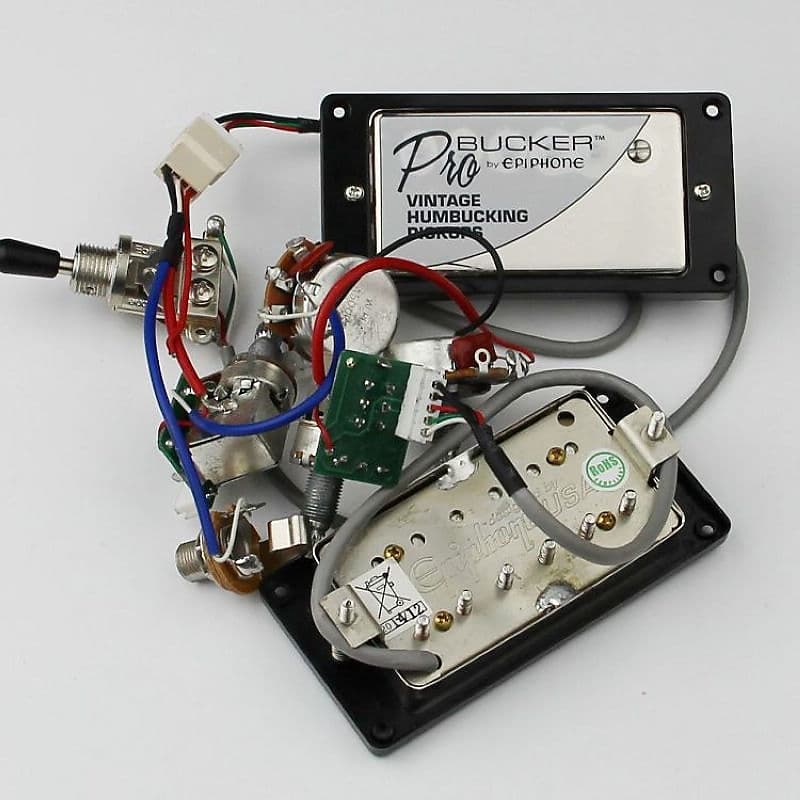 Set Epiphone ProBucker Humbucker Pickup Nickel for LP&SG with | Reverb