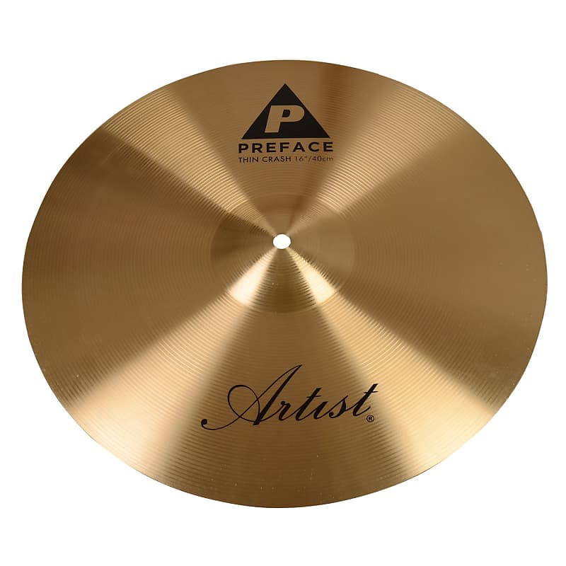 Artist PC16 Preface Series 16 Inch Crash Cymbal | Reverb