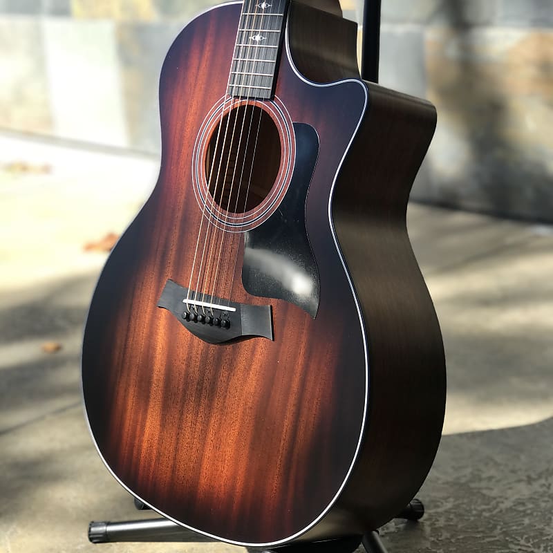 Taylor 324CE, V-Class Bracing, Mahogany Top | Reverb