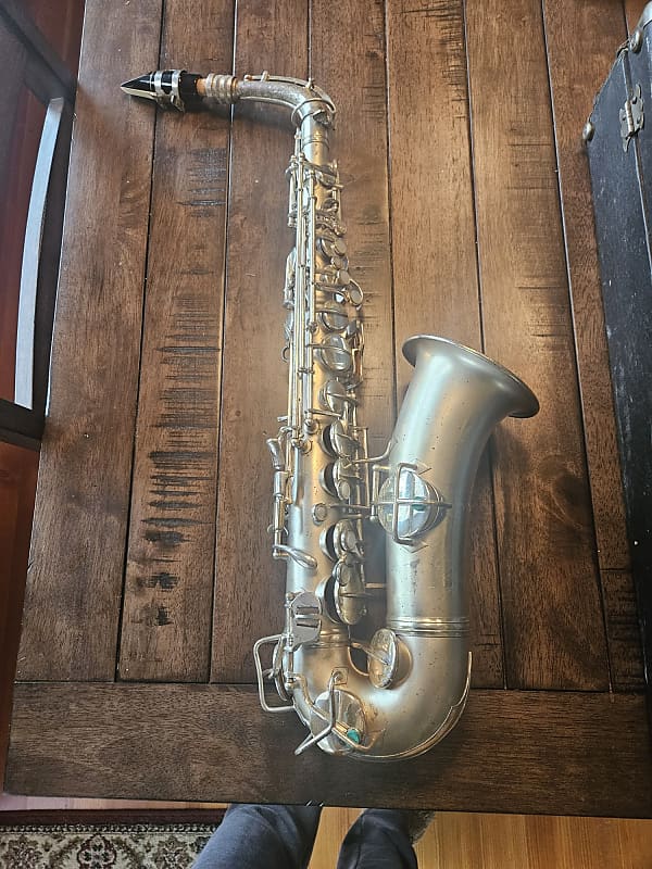 Conn New Wonder Series I Alto Saxophone 1929/30 - Silver | Reverb