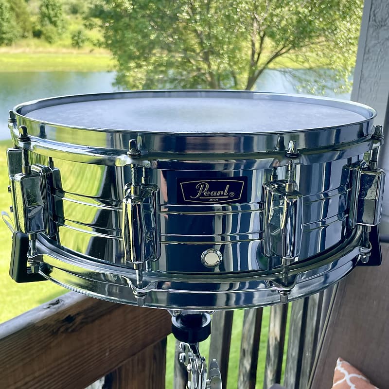 70’s Pearl 14”x5.5” Chrome Over Steel Snare | Reverb