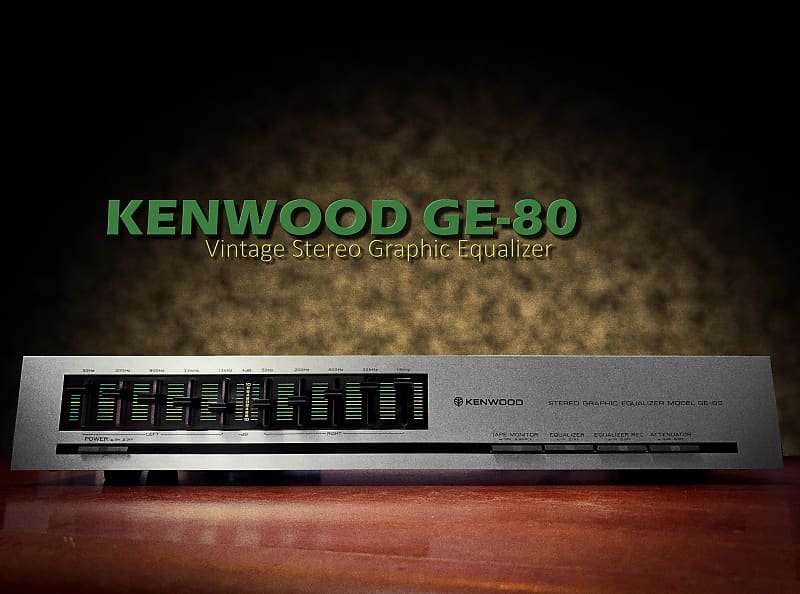 KENWOOD GE-80 🔥RARE🔥 Vintage Stereo Graphic Equalizer | Reverb