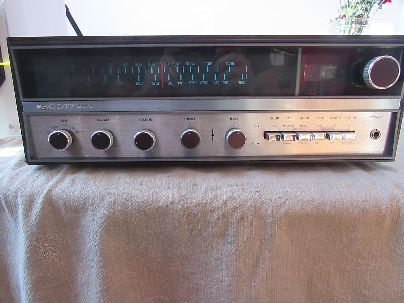 Vintage Scott 357B receiver in excellent condition | Reverb
