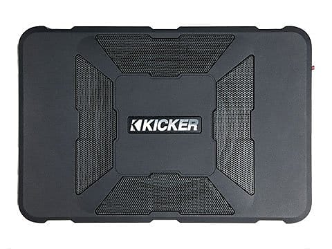 Kicker 8" 150W Hideaway Audio Powered Subwoofer Enclosure HS8 | Reverb