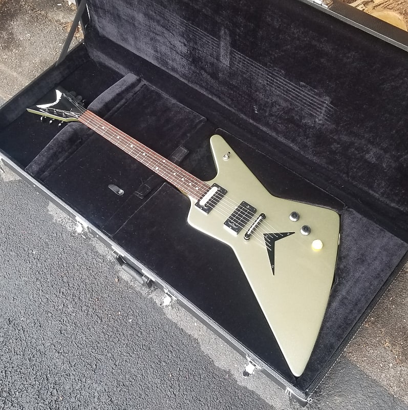 Dean USA Z Explorer 2011 - Champagne Metallic Silver | Reverb