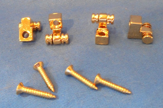 4 NEW GOLD GUITAR ROLLER STRING TREES FOR ELECTRIC GUITAR | Reverb UK