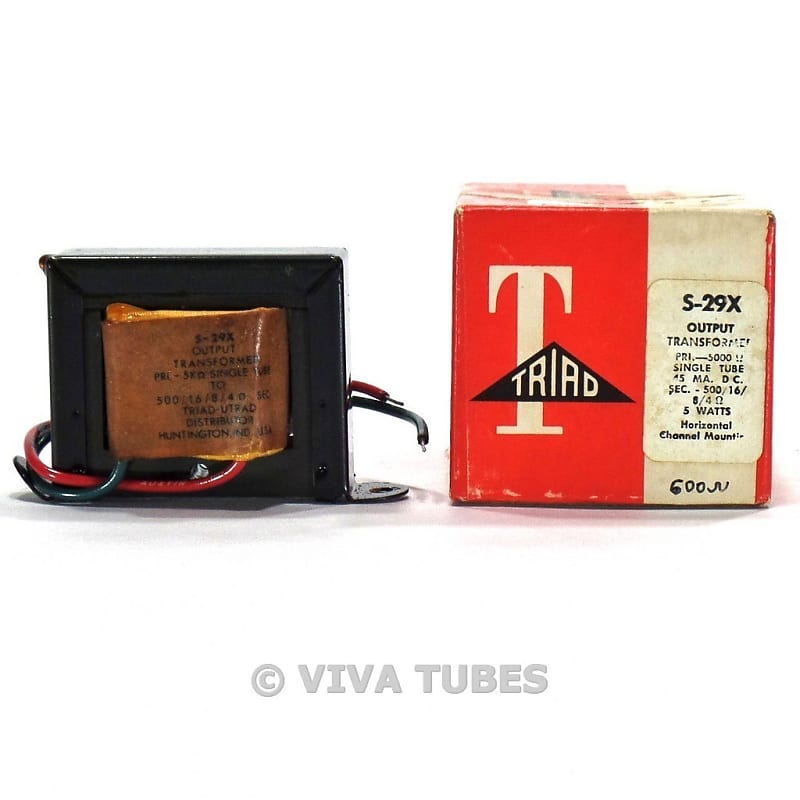 NOS NIB Triad S-29X Output Transformer Tube Amp 5000ohm | Reverb
