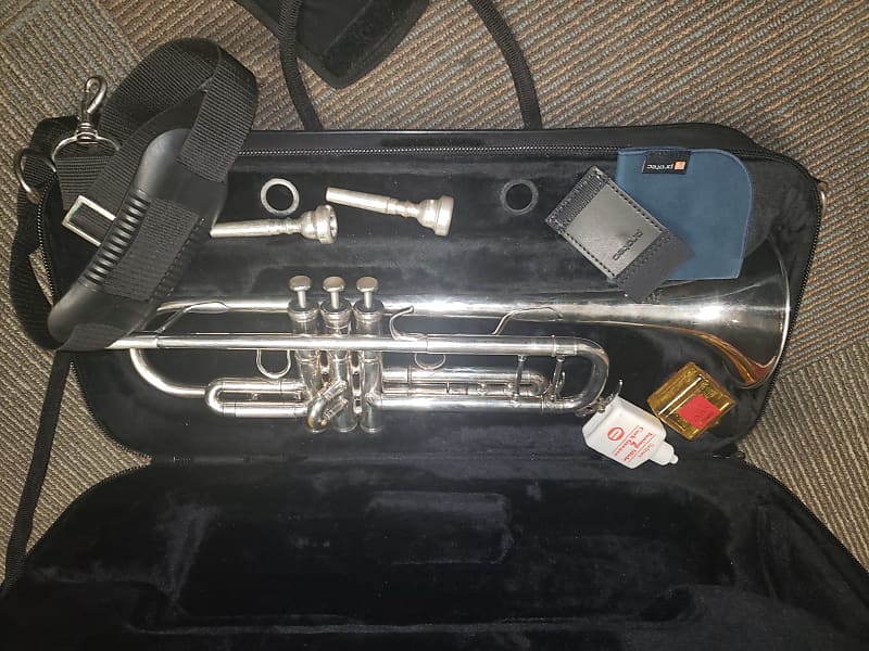 Yamaha Xeno 8335GS Silver W/ Gold Brass Bell, Chem Cleaned & | Reverb