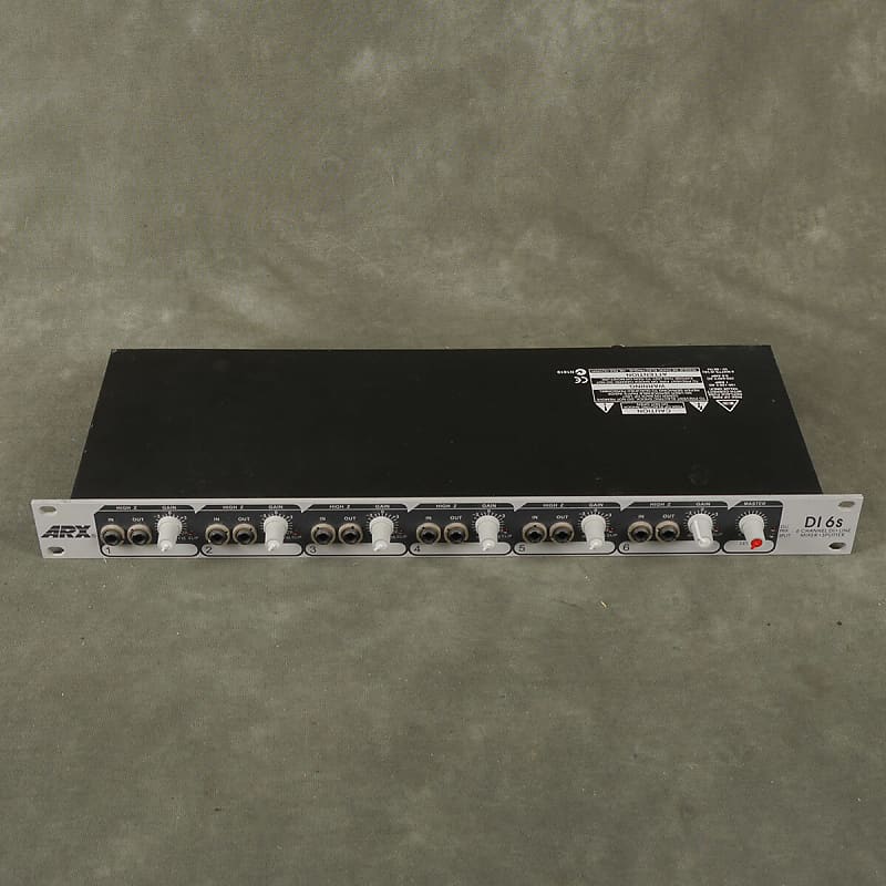 ARX 6-Channel DI Box Rack Unit - 2nd Hand | Reverb