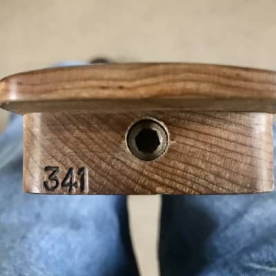 Warmoth Precision Bass Neck in Flamed Roasted Maple | Reverb