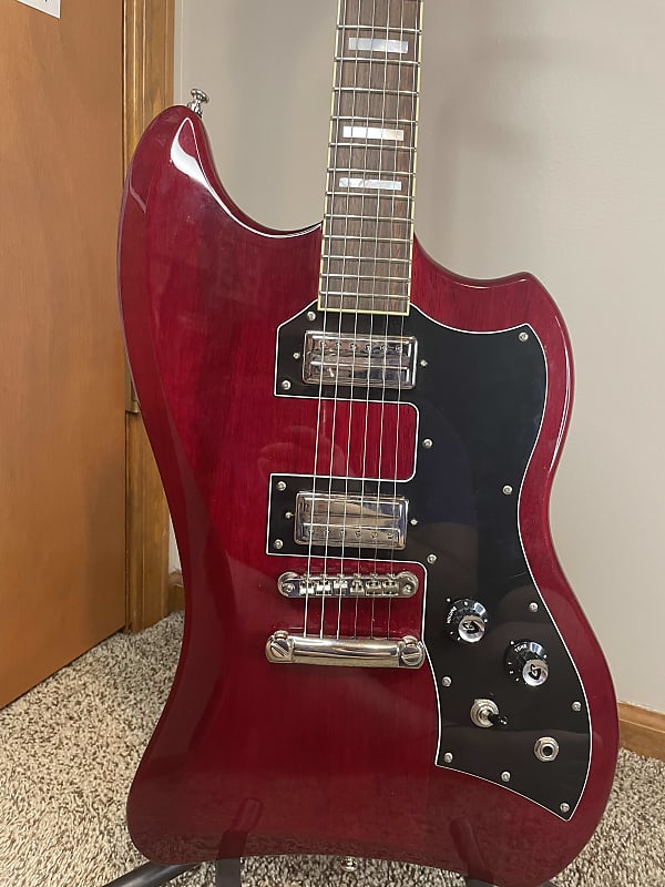 Guild S-200 Thunderbird Electric Guitar 2019 - Cherry | Reverb
