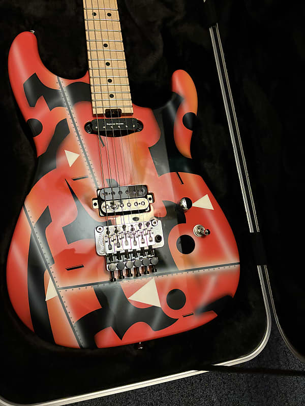 Charvel Custom Shop Masterbuilt George Lynch Sub Camo Dan | Reverb