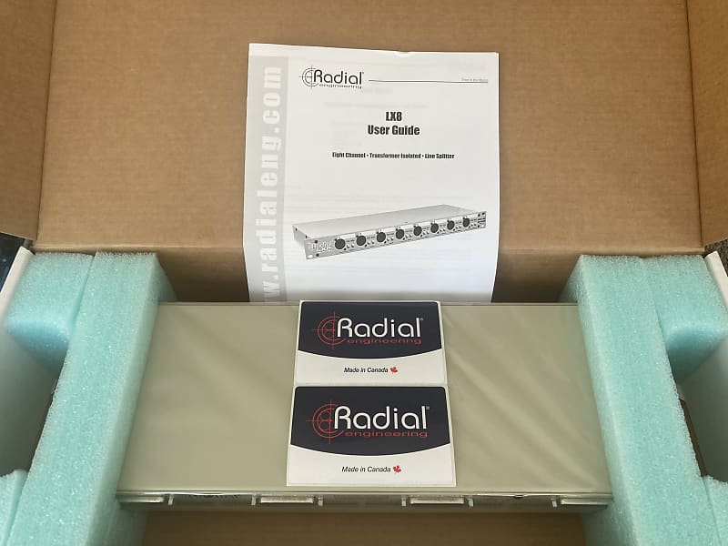 Radial Engineering LX8 (Unopened/Like New + Free Shipping) | Reverb
