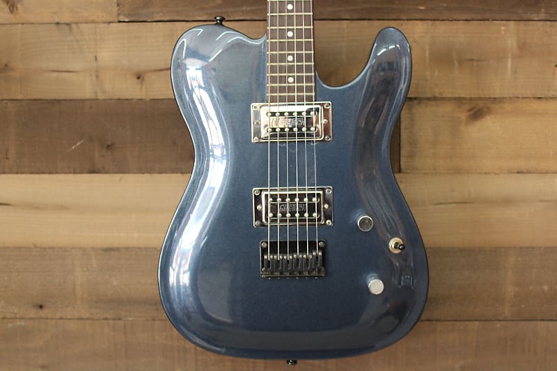 Squier Telecaster Showmaster HH 2001 Ice Blue Sparkle | Reverb