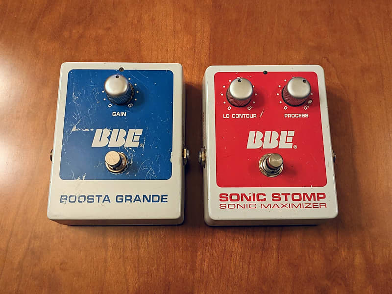 BBE Boosta Grande & Sonic Stomp LOT | Reverb