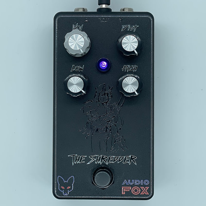 AudioFox The Shredder Black on Black | Reverb