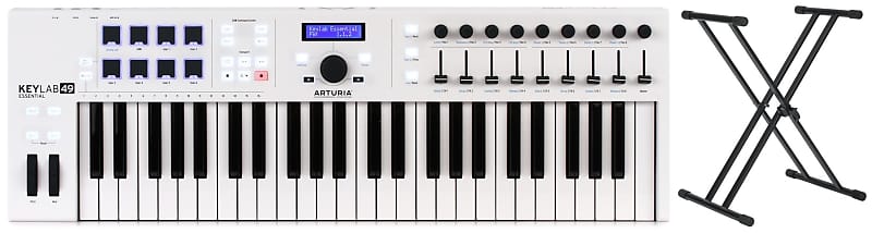 Arturia KeyLab Essential 49 49-key Keyboard Controller Bundle | Reverb