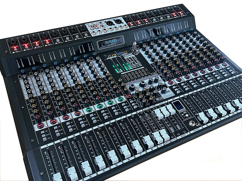 RoXdon Soundex-16 Multi Channel Live / Studio Mixing Console | Reverb