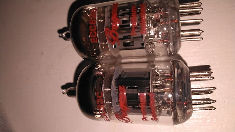 2 Bugera Ecc83C / 12AX7 Preamp tubes | Reverb