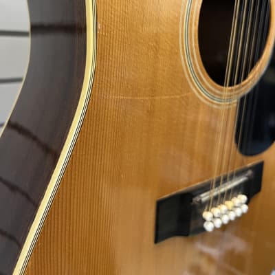 Yamaki Deluxe folk 431 12 string 1973 - Natural | Reverb