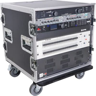 Pro X 10 Space Amp Rack Case 19" Deep Ata Road Ready Flight | Reverb