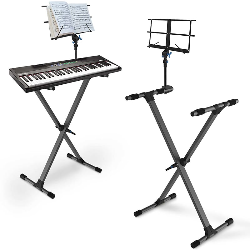 IA Stands ECT9 Keyboard Stand + Sheet Music Stand | Reverb