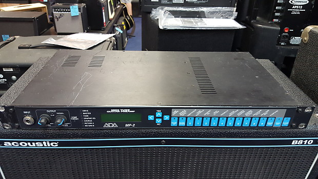 ADA MP-2 Midi Tube Guitar Preamp Blk | Reverb