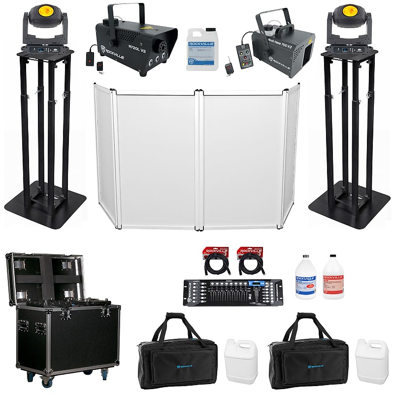 2) American DJ FOCUS SPOT 6Z Moving Head | Reverb