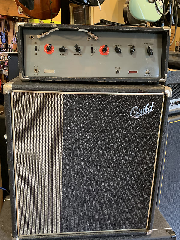 Guild Thunder Bass 1967 Black with Matching Cabinet 1x15 | Reverb