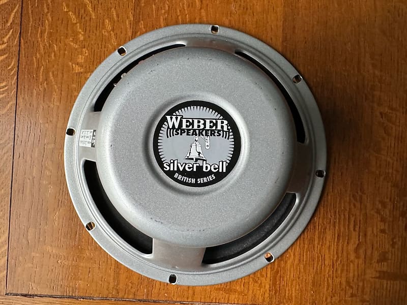 Weber Alnico Silver Ten 8 Ohm 20 Watt Speaker | Reverb