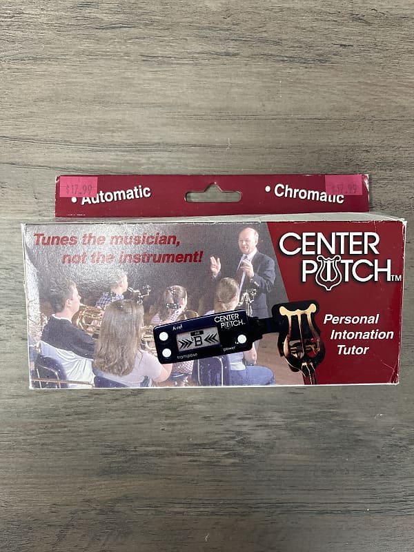 Center pitch Automatic chromatic personal intonation tuner | Reverb