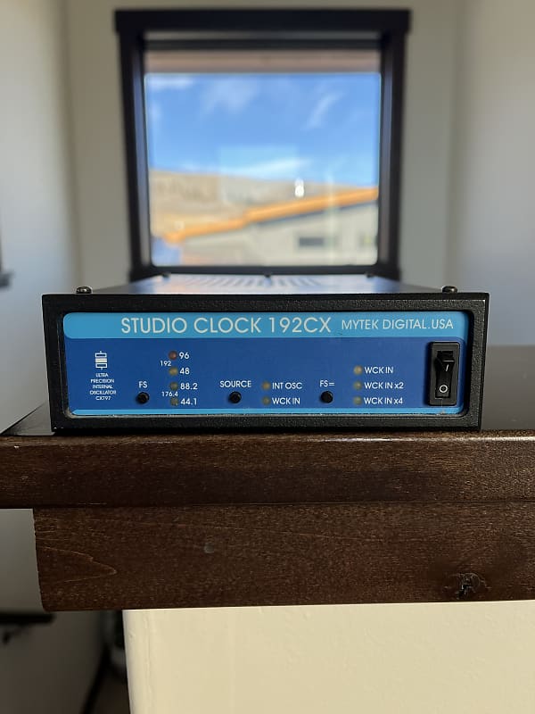 Mytek Digital Studio Clock 192CX | Reverb